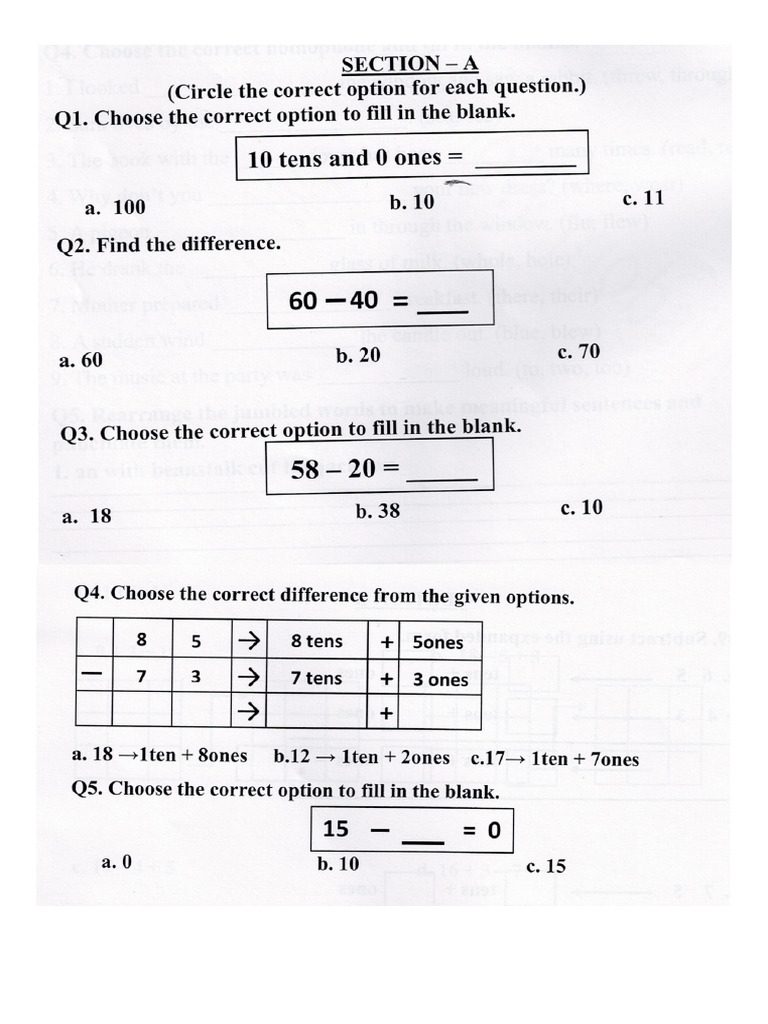 Math MCQ | PDF