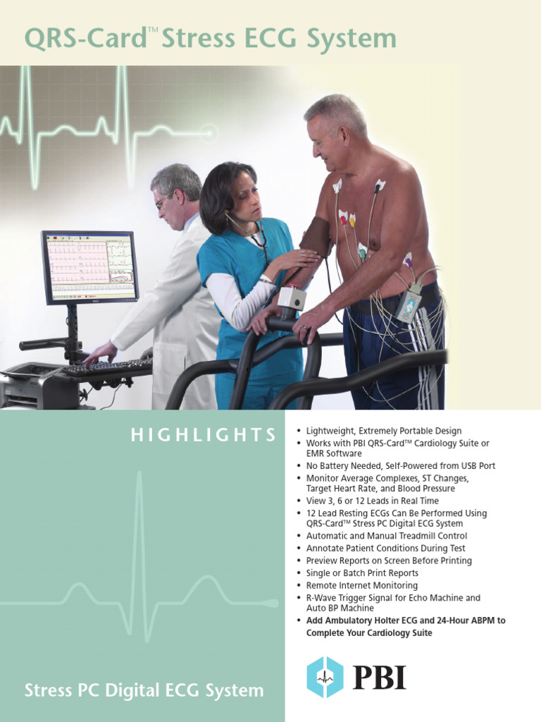 PBI-STRESS-QRS-CARD | PDF | Electrocardiography | Usb