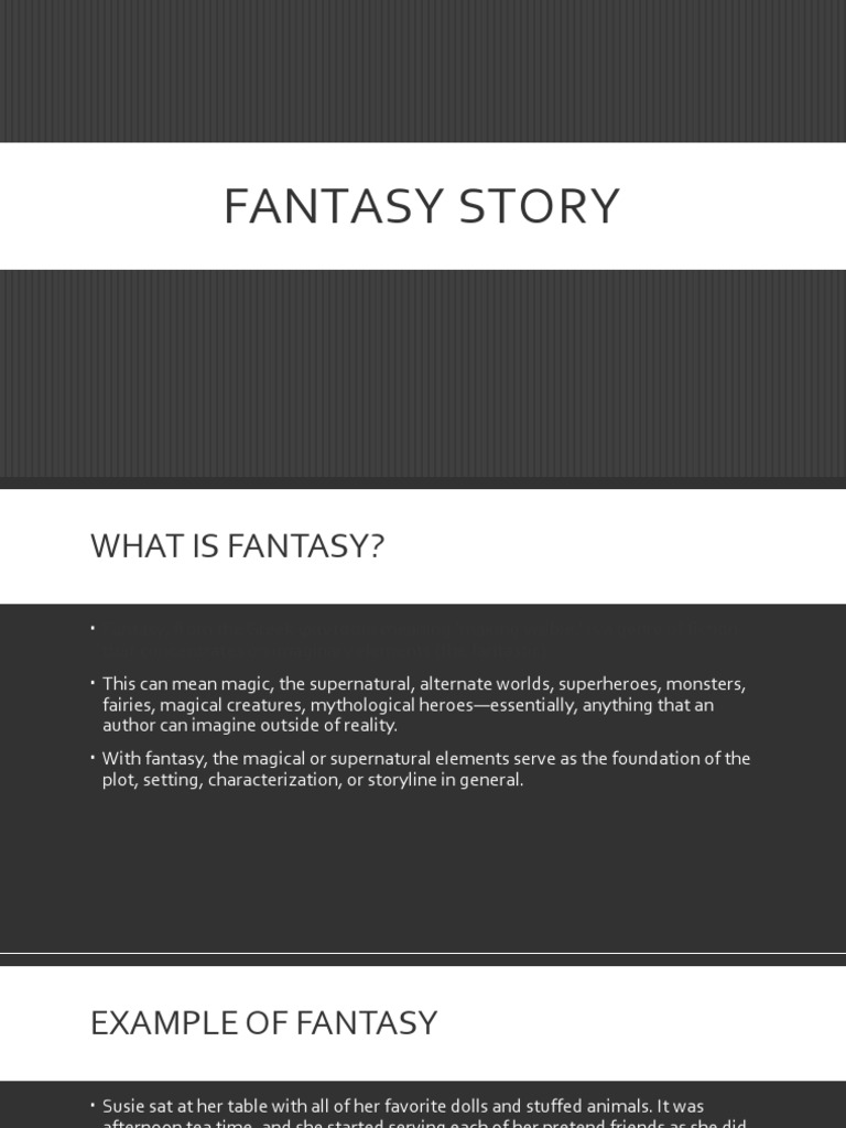 Fantasy Formula | PDF | Fantasy | Fairy Tales
