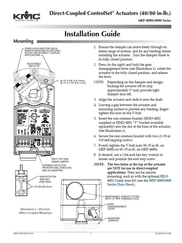 DELTA-P-VALVE MEP-4802-DPV - Datasheet | PDF | Switch | Feedback