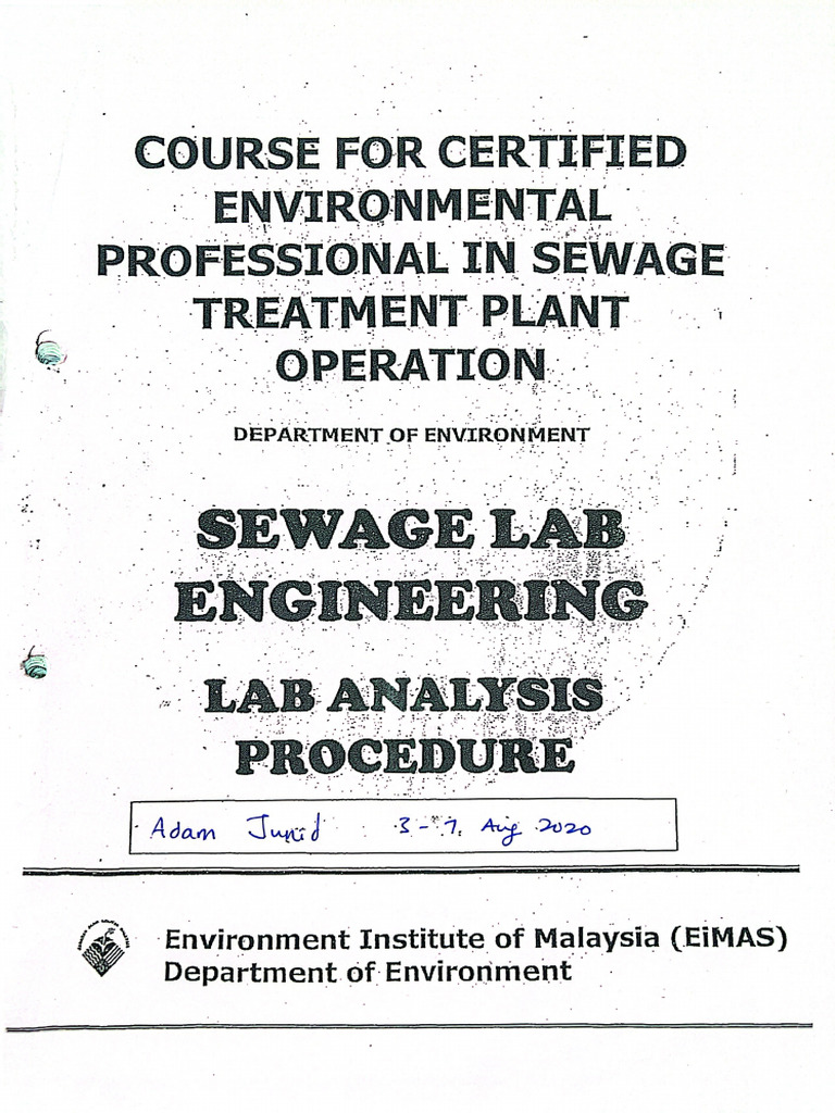 CePSTPO Lab Analysis Procedure | PDF
