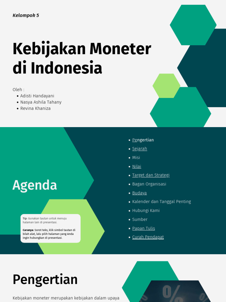 Kebijakan Moneter Di Indonesia | PDF