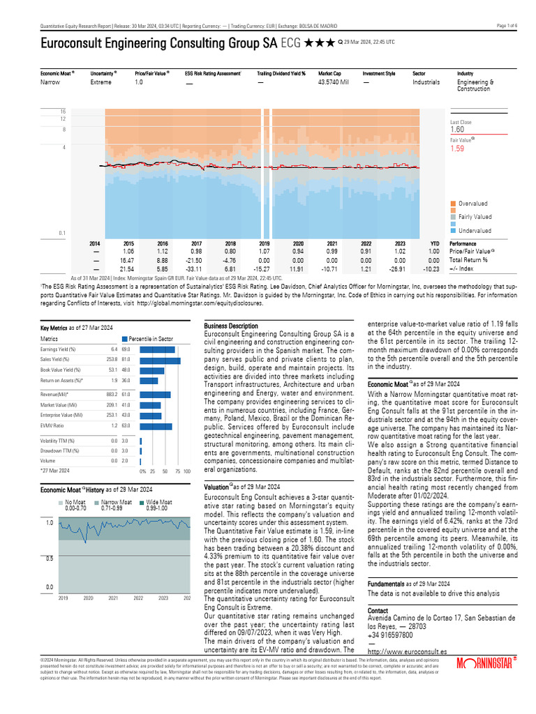 Morningstar 2024 Auto Sector ROIC Report | PDF | Valuation (Finance ...