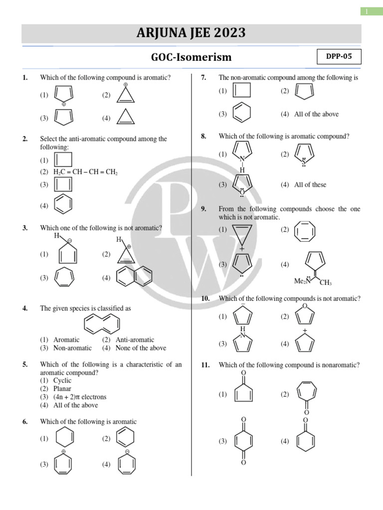 Organic DPP PDF | PDF | Aromaticity | Chemical Compounds