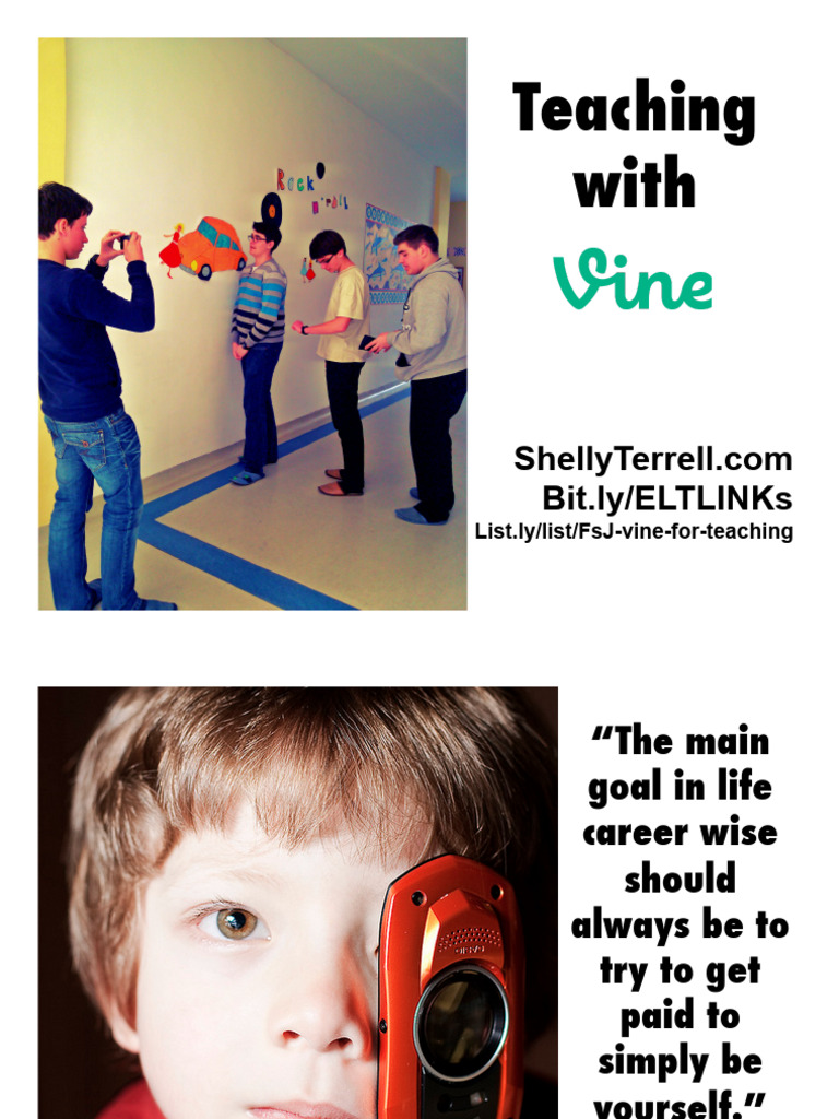 Teaching with Vine: 6-Second Tricks | PDF | Vine (Service) | Social ...