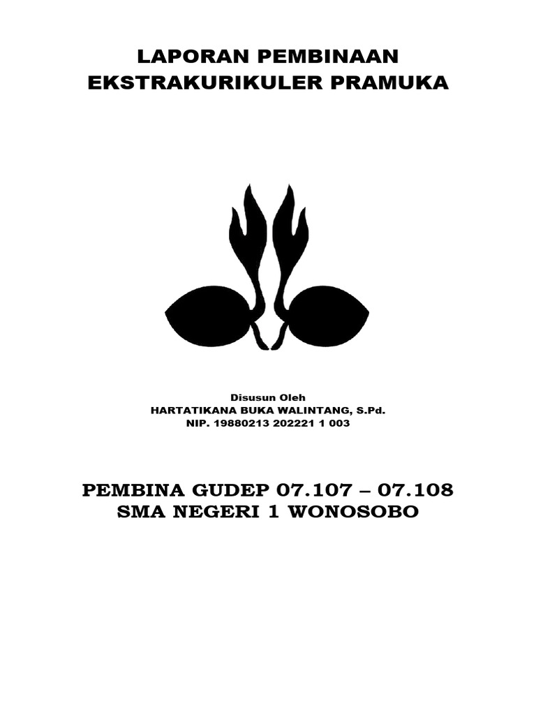 Laporan Pembina Ekstra Pramuka | PDF