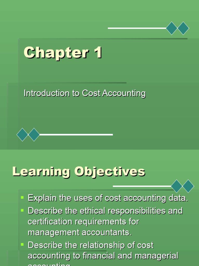 Chapter No.01 | PDF | Management Accounting | Inventory