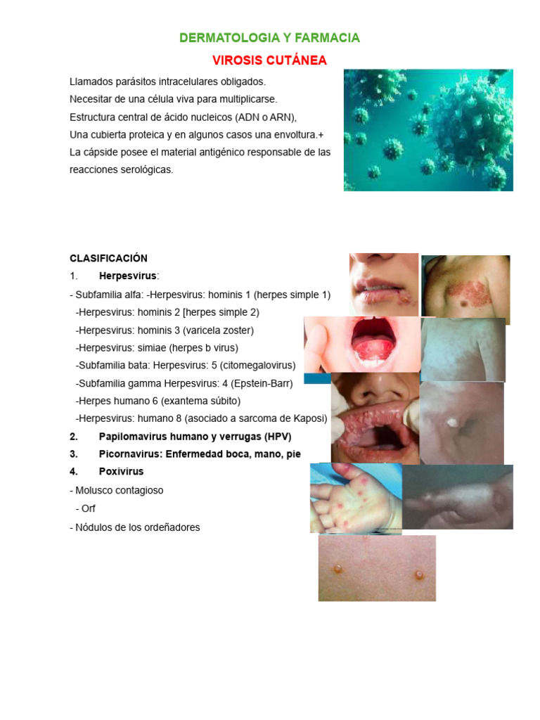 Virosis | PDF | Virus | Medicina CLINICA