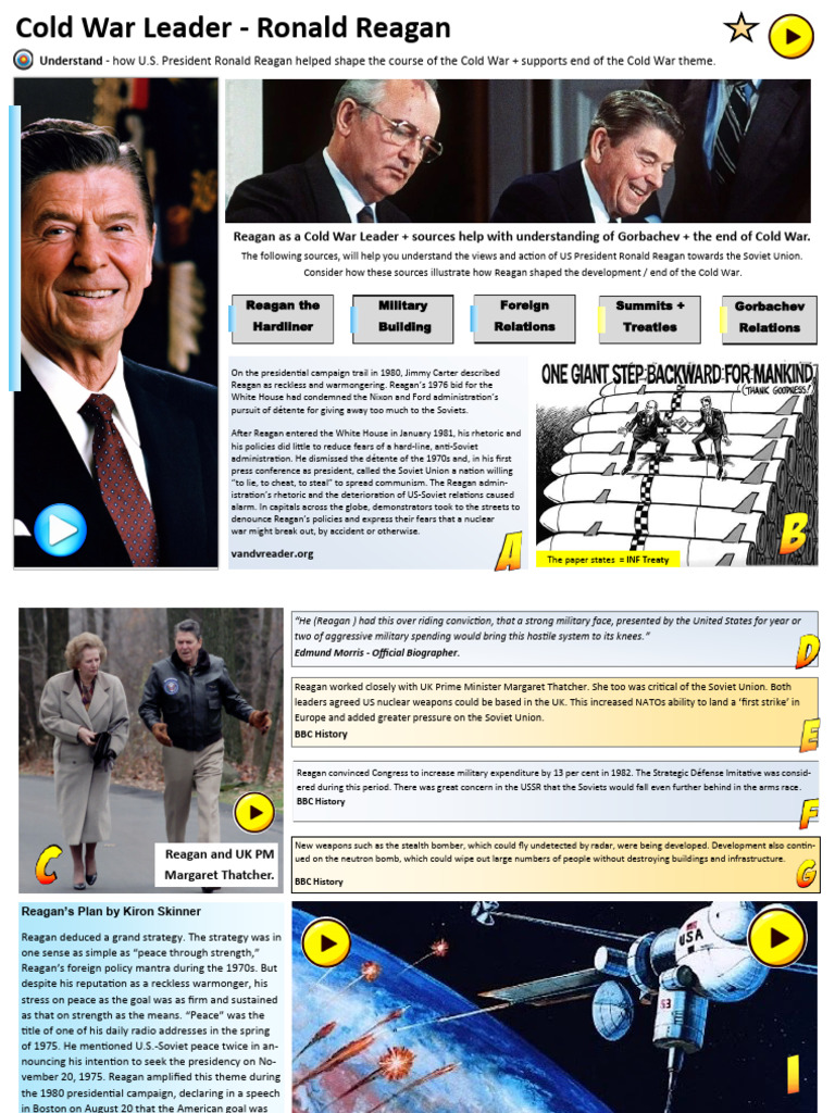 Reagan Cold War Leader 2023 | PDF | Ronald Reagan | Cold War