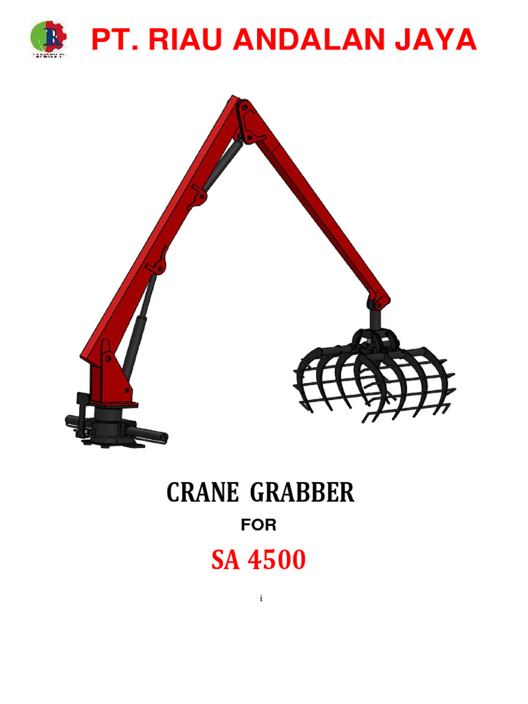 Part Catalog Crane Grabber Sa4500 | PDF