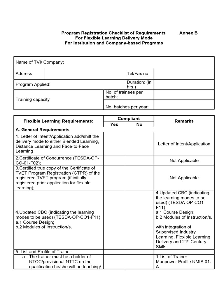 Annex B | PDF | Online And Offline | Educational Technology