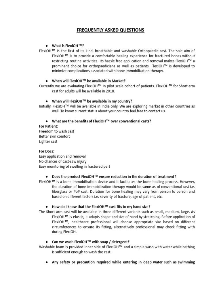 FAQs | PDF | Medicine | Medical Specialties
