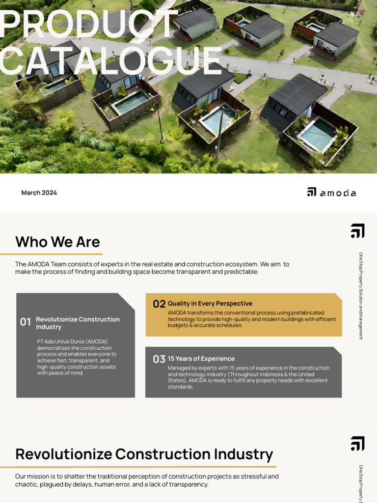 AMODA: One-Stop Construction Solutions | PDF | Brand
