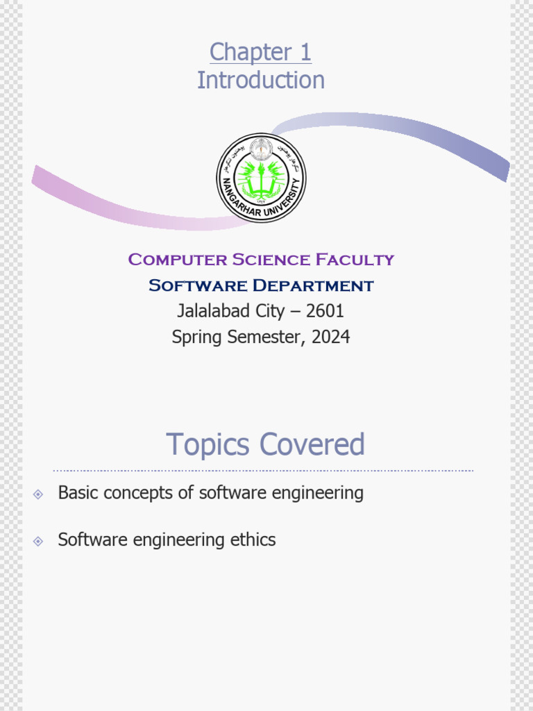 Chapter 1 Introduction SW | Download Free PDF | Software | Application Software