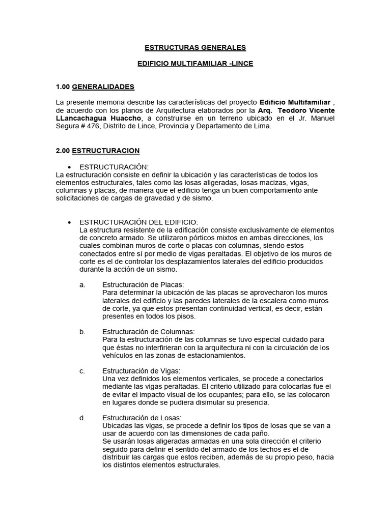 MD Estructuras | PDF | Fundación (Ingeniería) | Hormigón