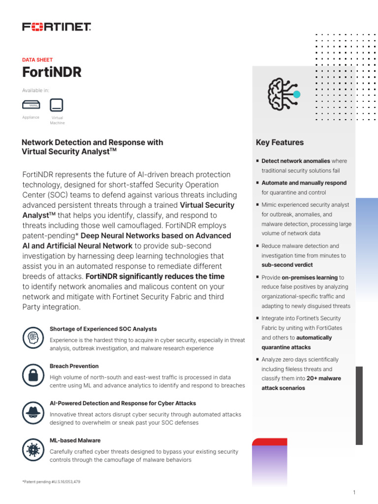 fortindr | PDF | Computer Security | Security