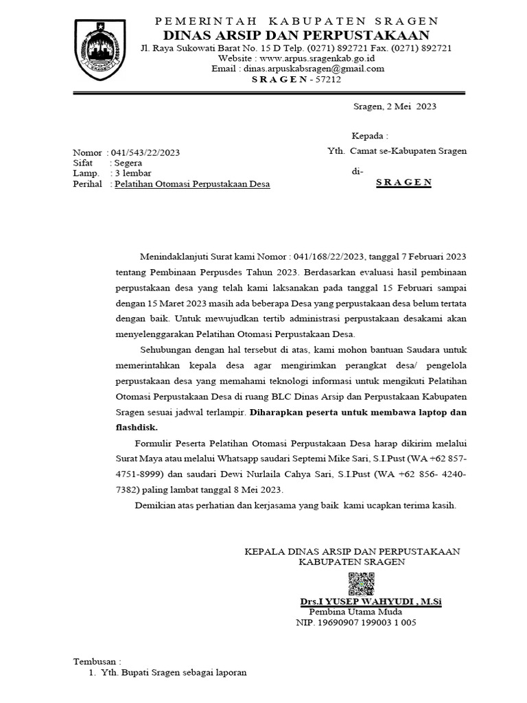 Contoh Tabel Perpus | PDF