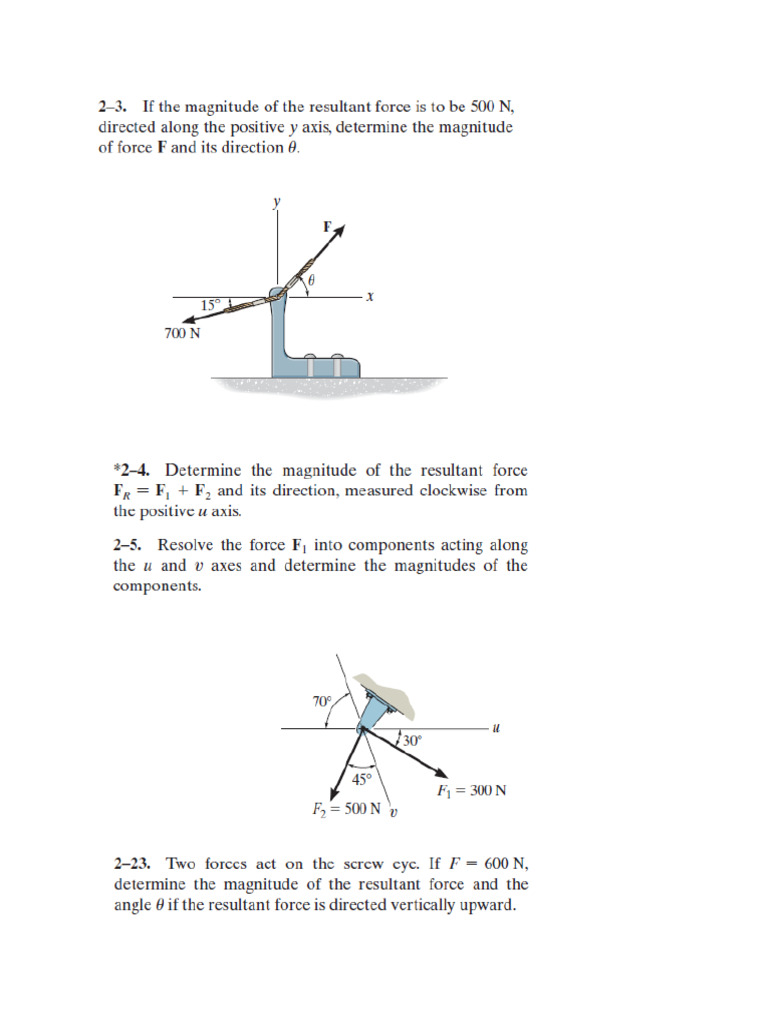 Assignment 1 Statics | PDF