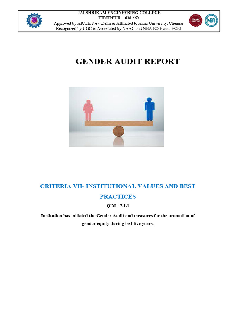 Report - Audit | PDF | Sexual Harassment | Gender