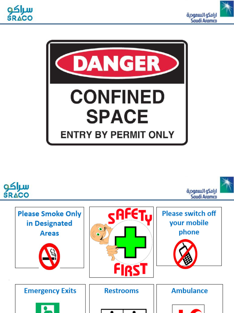 Confined Space Entry | PDF | Safety | Occupational Safety And Health