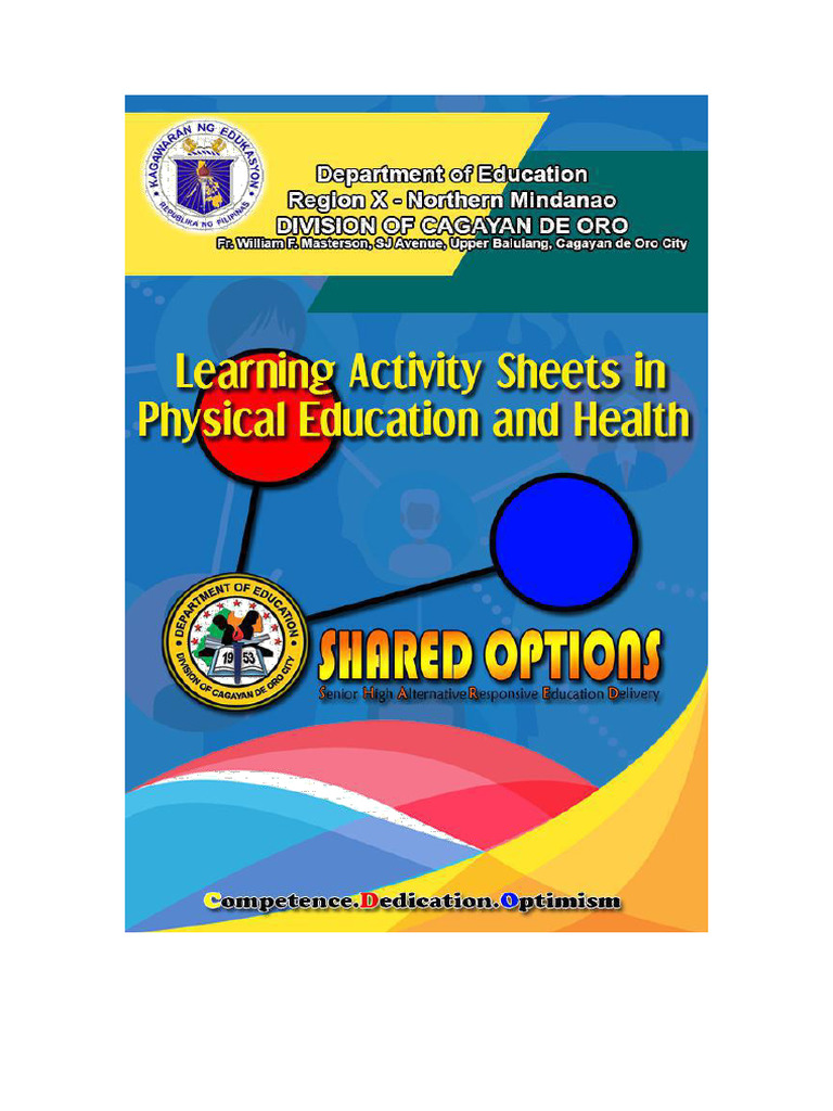 Physical Education Learning Activities | PDF | Aerobic Exercise ...