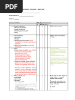 Upper Limb Neurological Examination OSCE Checklist Geeky Medics | PDF ...