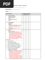 Lower Limb Neurological Examination OSCE Checklist Geeky Medics | PDF ...