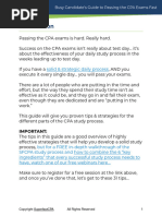 21 Proven CPA Exam Study Prep Tips For 2020 (7,524 Words) PDF | PDF ...