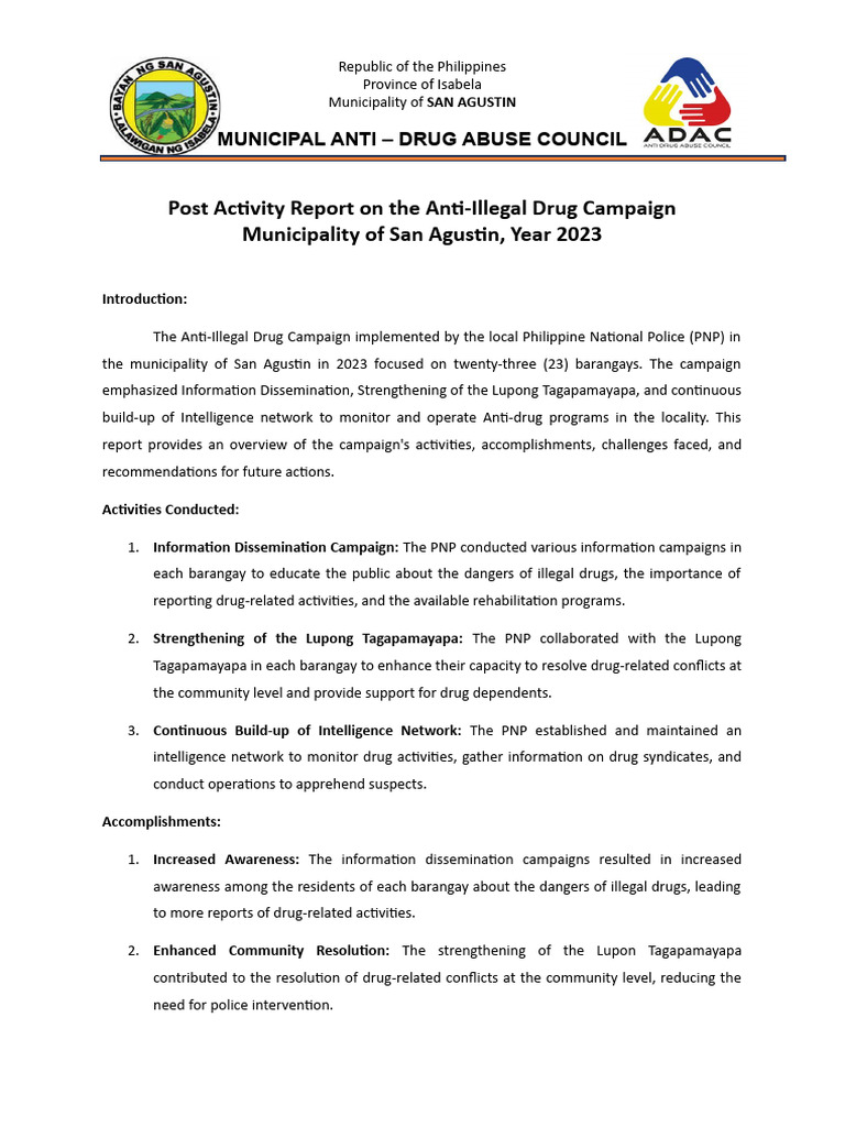 Awarding Post Activitiy Report | PDF