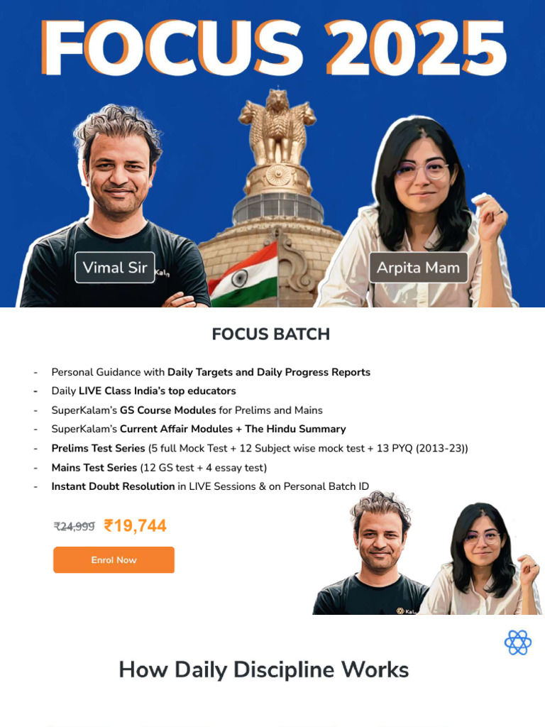 Focus Exam Preparation for 2025 | PDF | Science