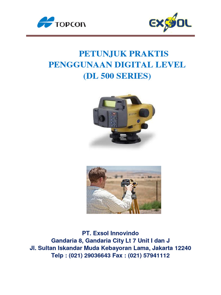 PETUNJUK PRAKTIS PENGGUNAAN DL 500 SERIES | PDF
