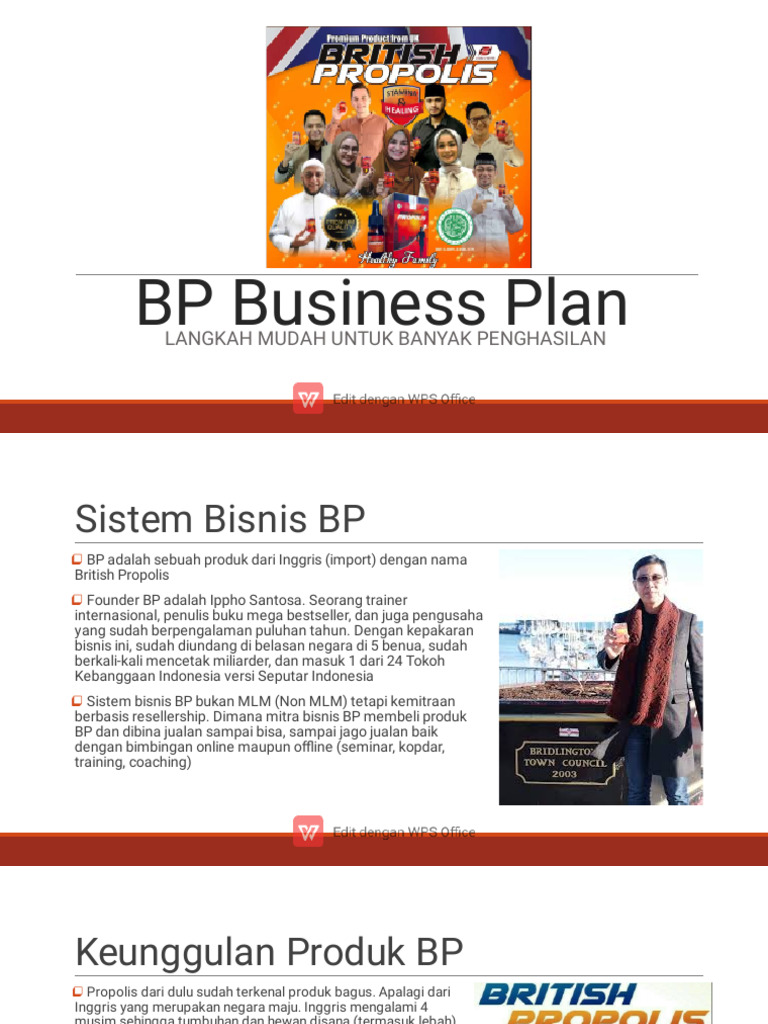Sistem Bisnis British Propolis | PDF