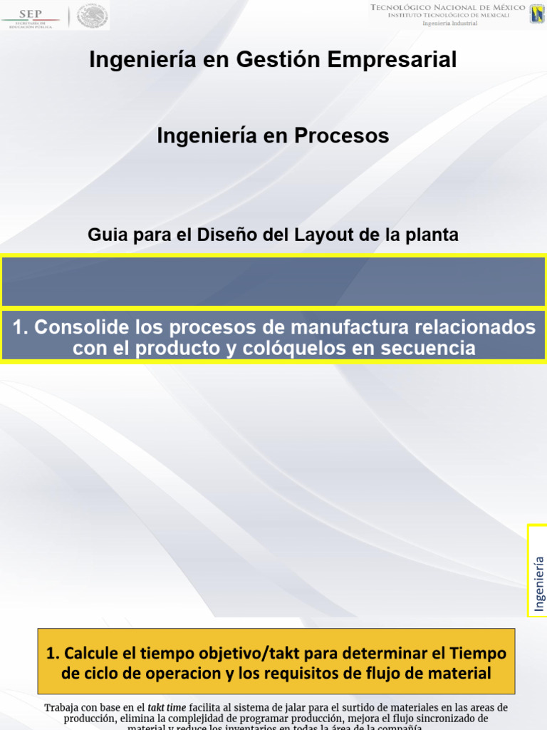 Guia para El Diseño Layout de La Planta | Descargar gratis PDF | Cadena ...