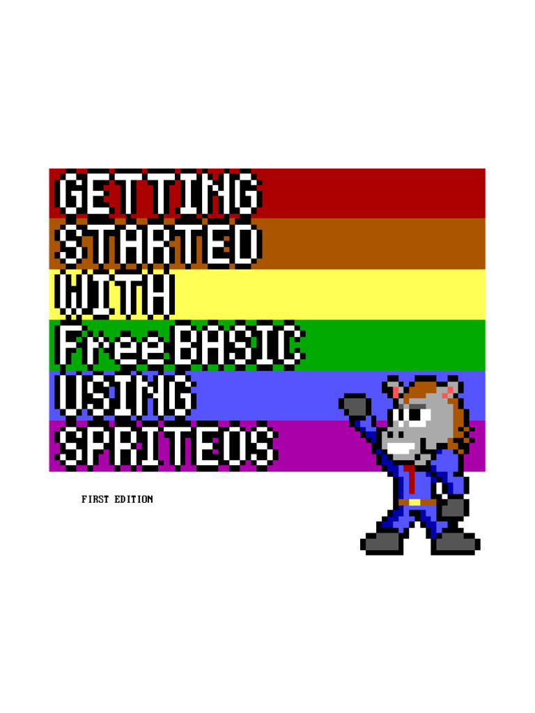 Getting Started With Freebasic Using Spriteos Redistributable Pdf Computer File Integer 