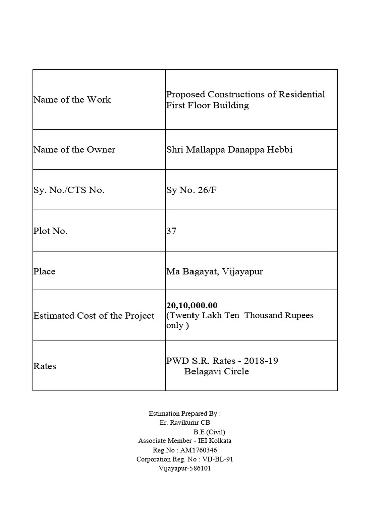 Hebbi 9x15 Ex 1 | PDF | Concrete | Paint