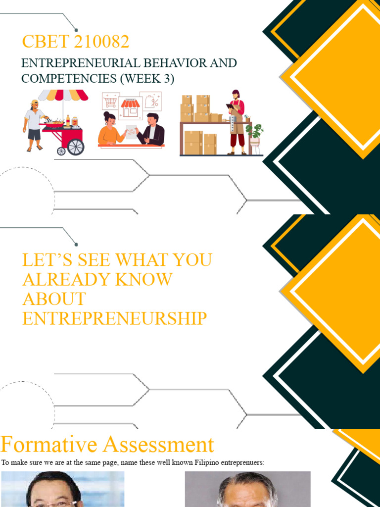 ENTREPRENEURIAL-BEHAVIOR-AND-COMPETENCIES | PDF | Entrepreneurship ...