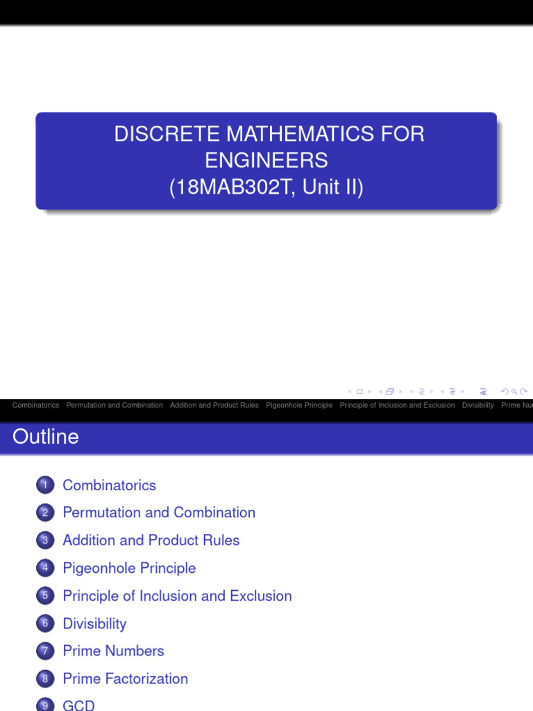 Unit 2 | PDF | Prime Number | Factorization