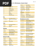 Adobe Animate Shortcuts Reference | PDF