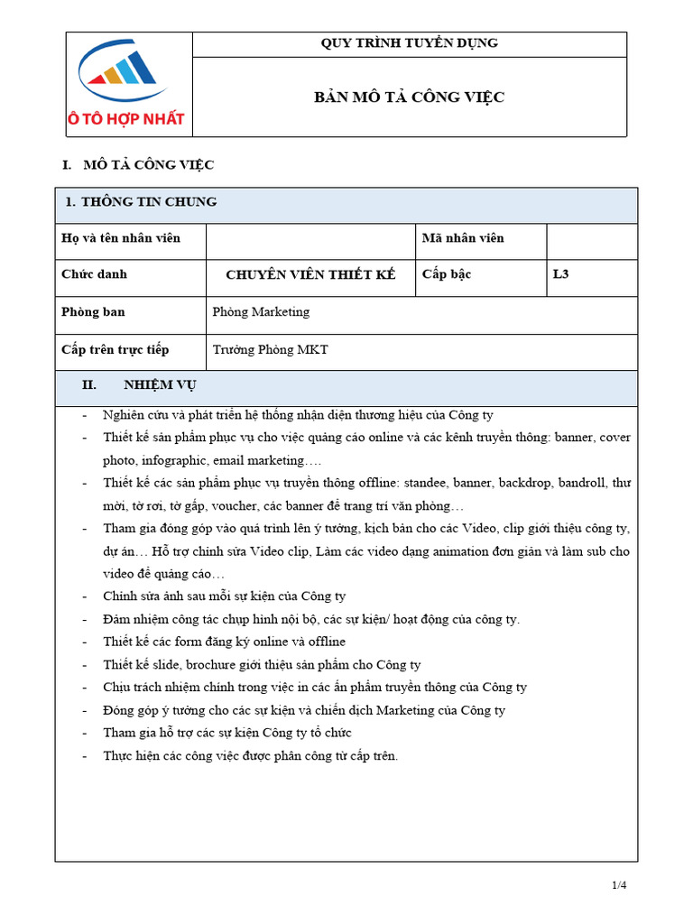 MTCV - CV Thiet Ke | PDF