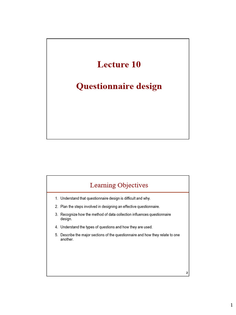 L10 10-Questionnaire-2 Page | Download Free PDF | Questionnaire | Question