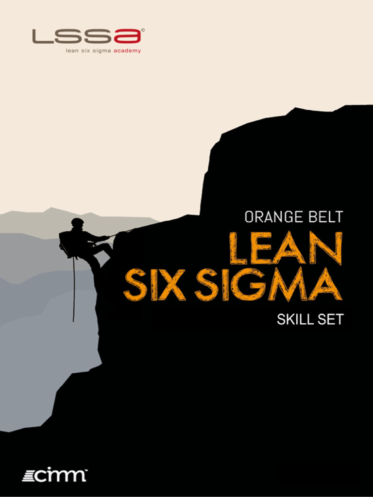 Skill Set Lean Six Sigma Orange Belt v3.2 | PDF | Six Sigma | Statistics