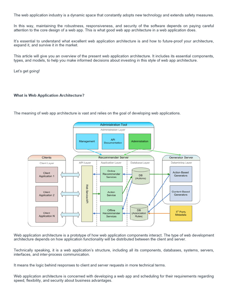Web application | PDF | Web Application | World Wide Web