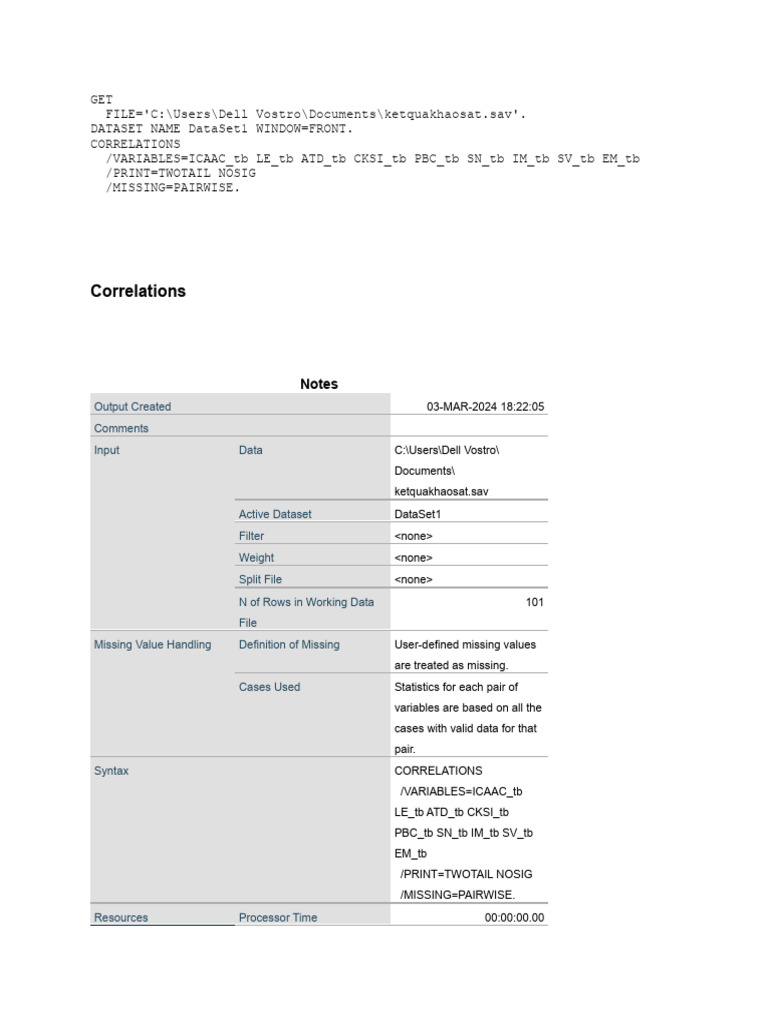 Personhoiquy | PDF | Errors And Residuals | Dependent And Independent Variables