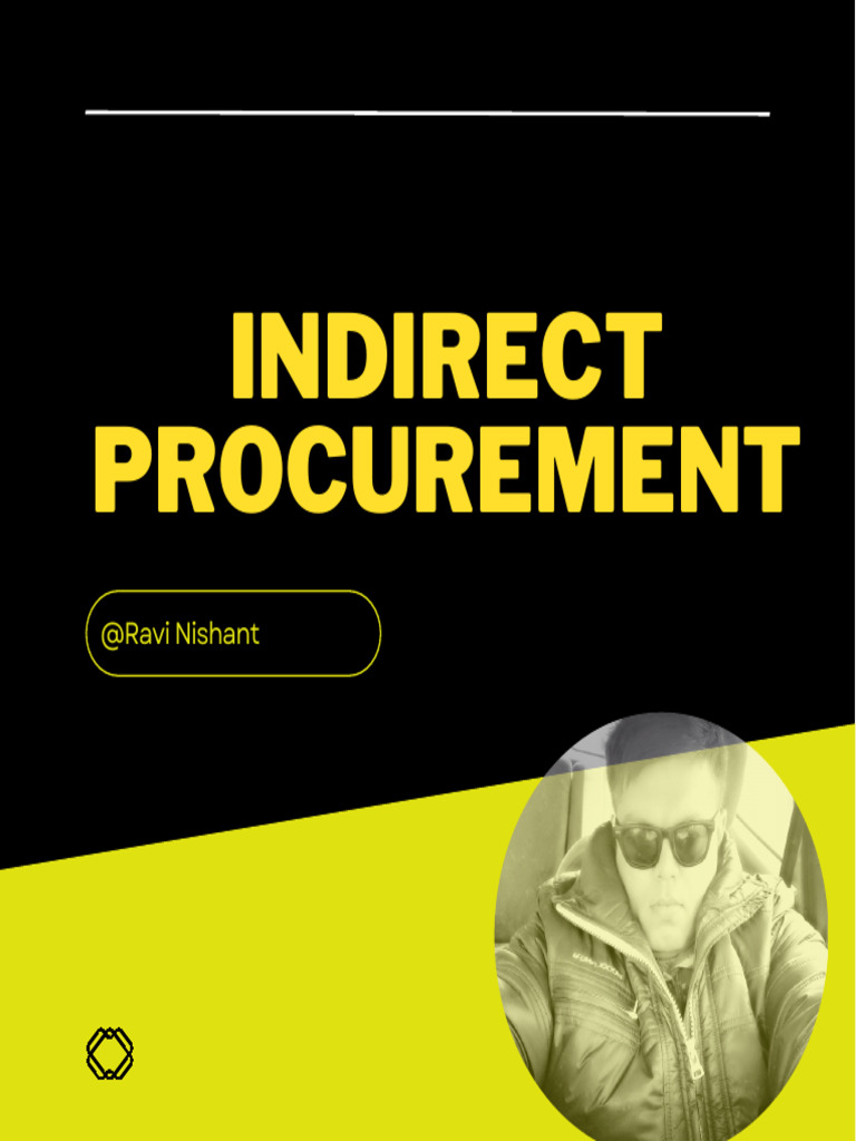 Indirect Procurement | PDF | Procurement | Supply Chain
