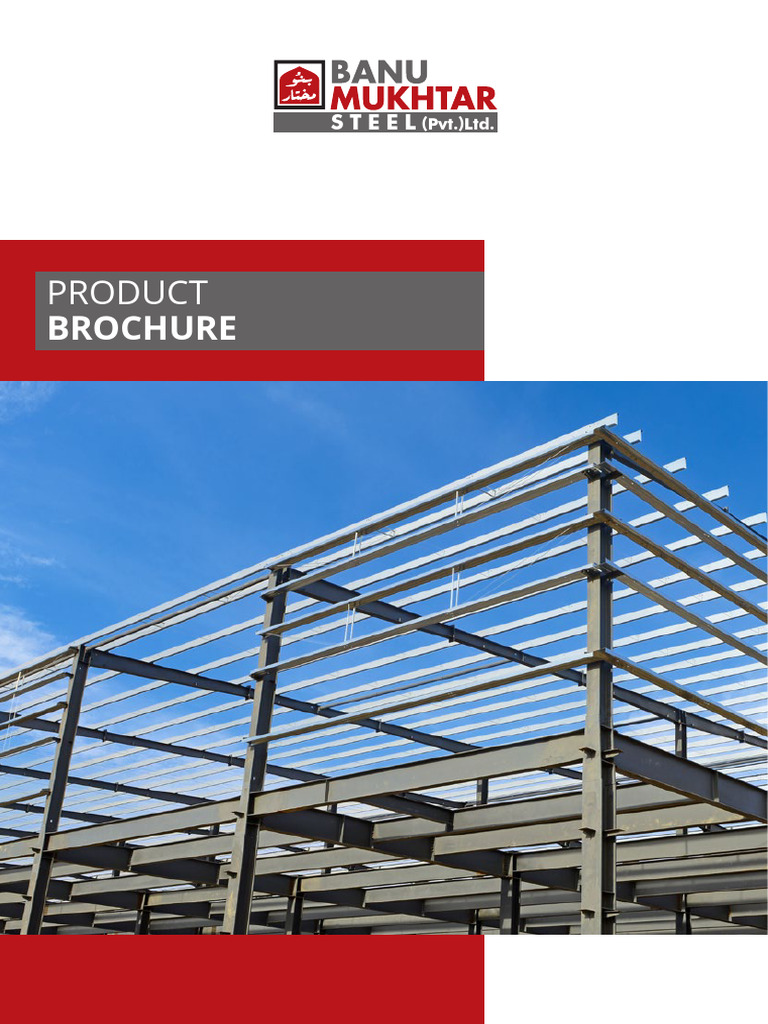 Banu Mukhtar Steel Brochure - 2023 | PDF | Innovation | Engineering