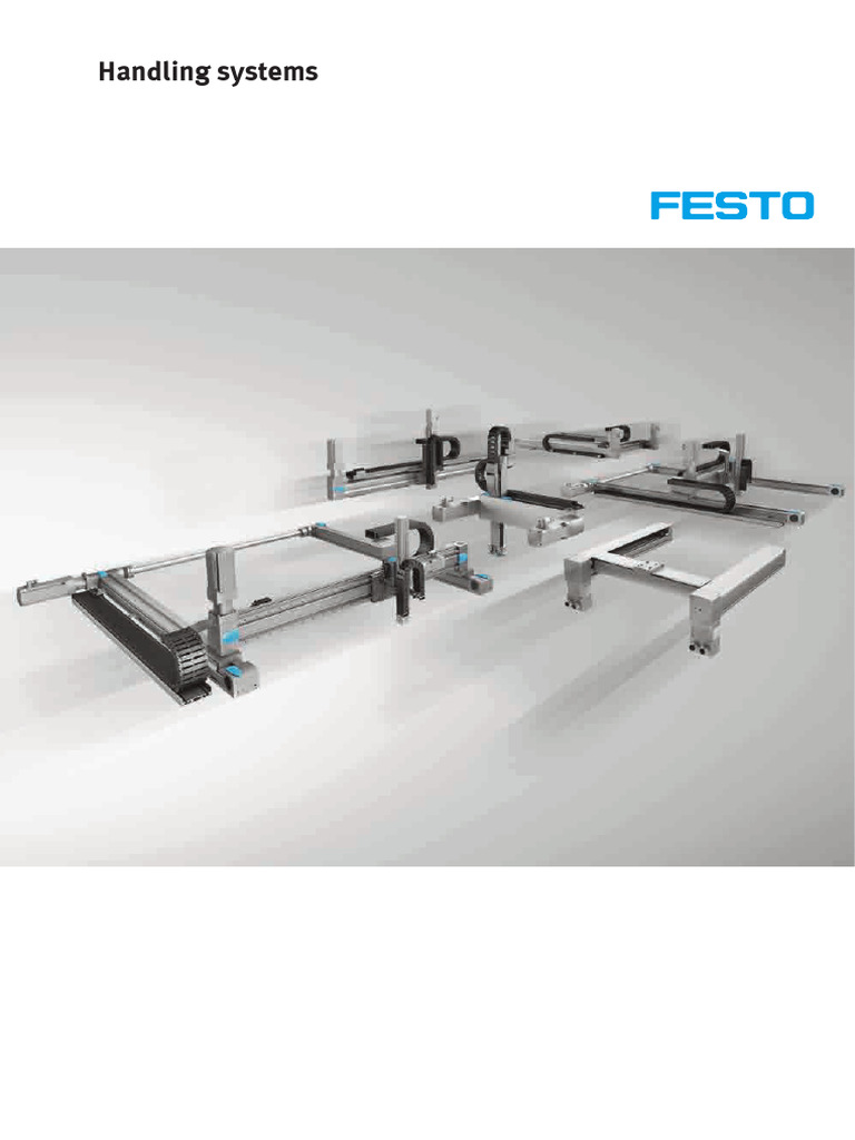 Festo Handling Systems Guide | PDF | Automation | Cartesian Coordinate ...