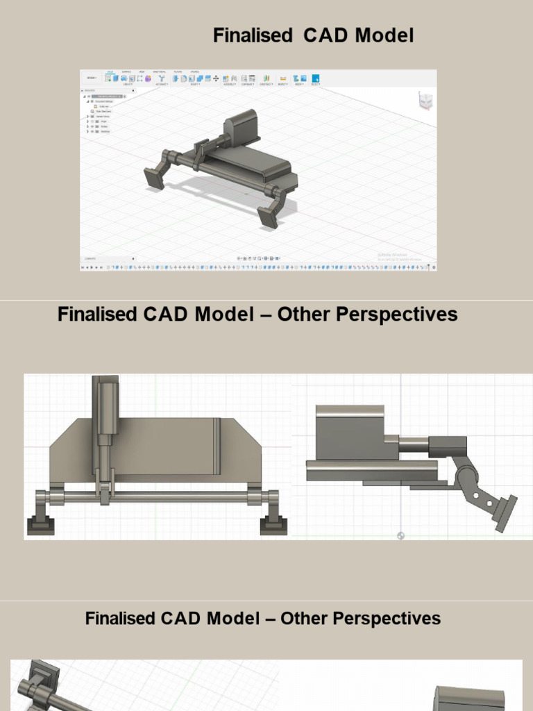 Finalised Cad Model Pdf
