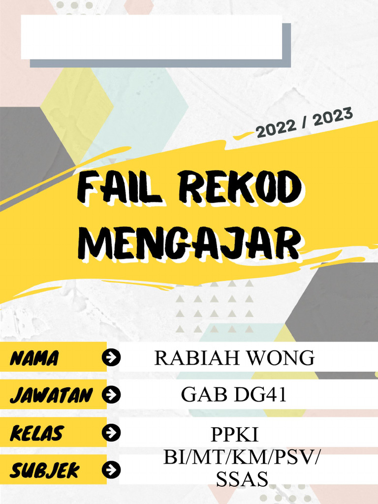 Fail RPH 2022 Full Kump B | PDF