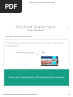 Fire Alarm Matrix | PDF