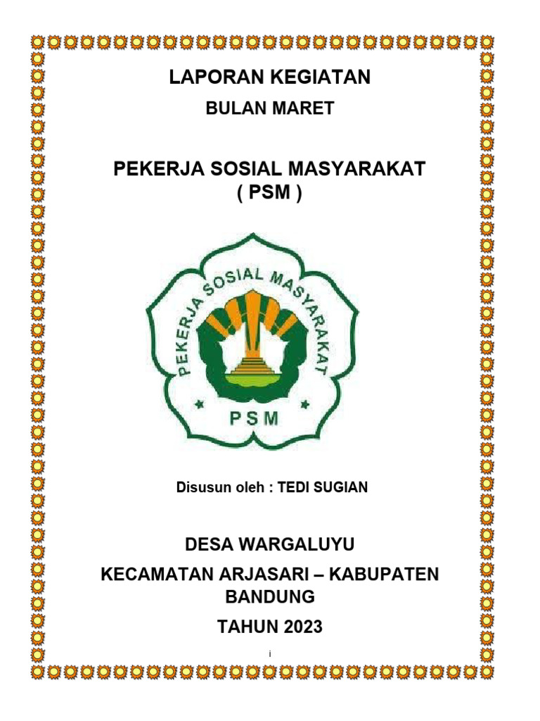 Laporan PSM 2023 | PDF